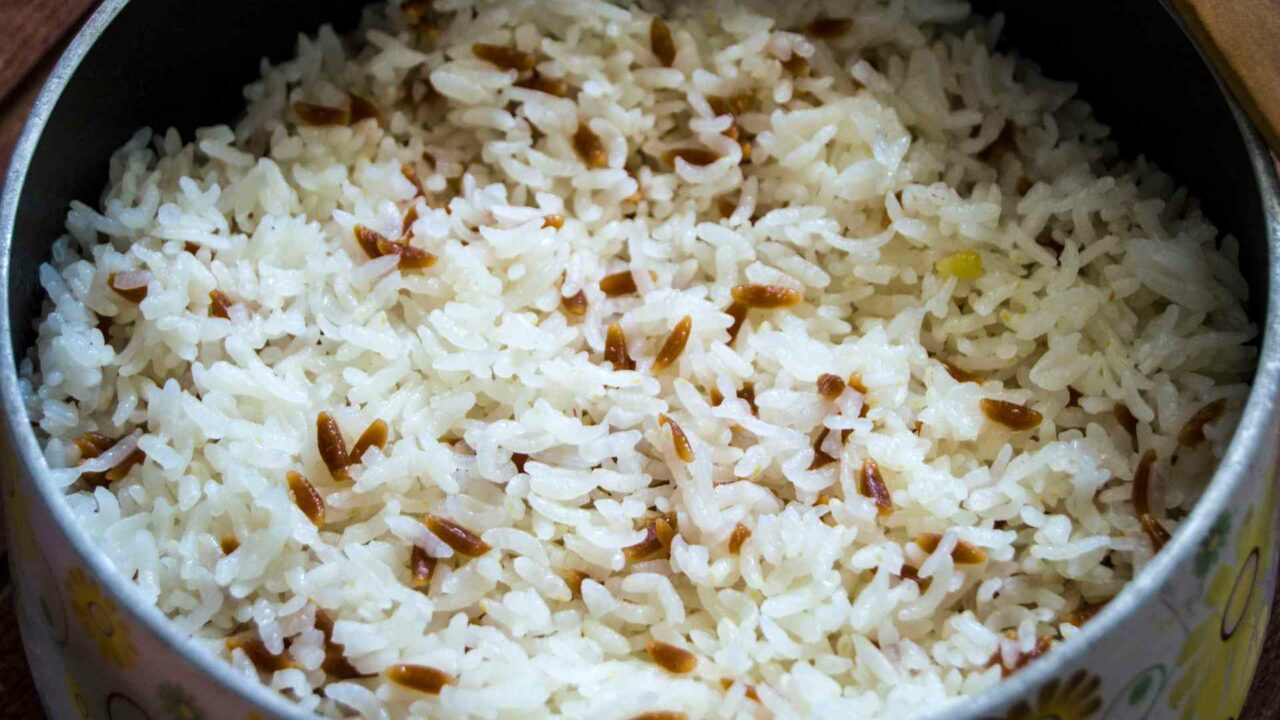 Riz pilaf à la méditerranéenne